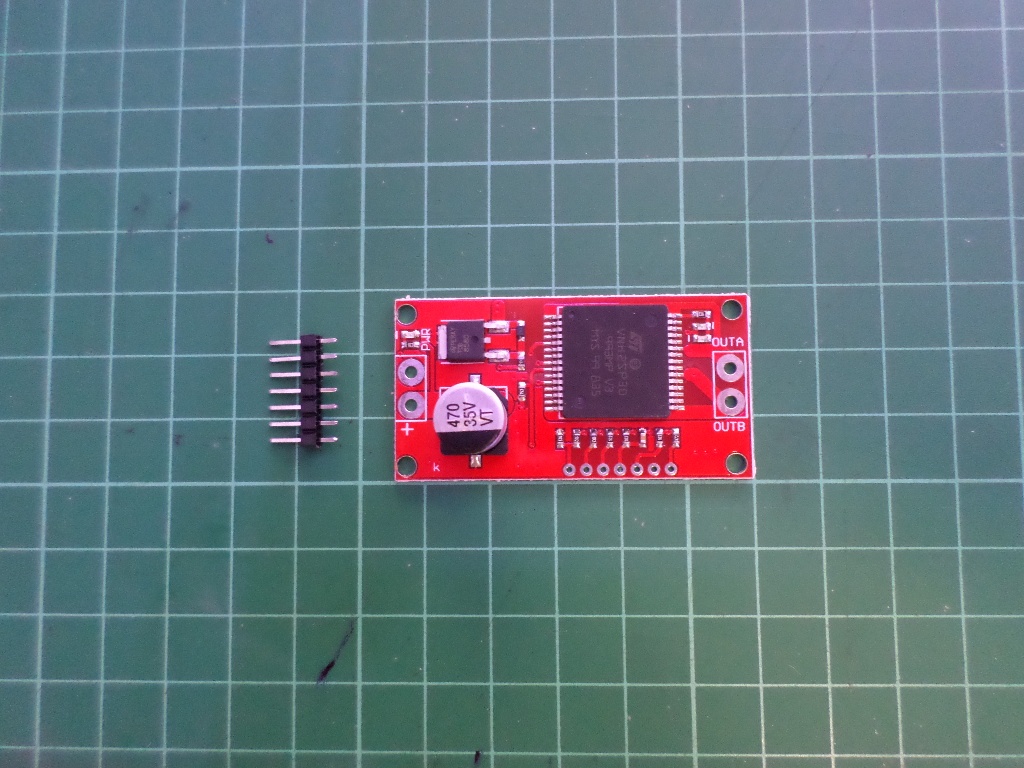 รหัส SAA052 บอร์ดขับมอเตอร์ VNH2SP30 H-Bridge DC Motor.30A